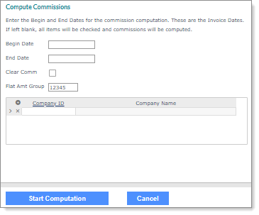 Computing Commissions