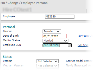 Correcting a Duplicate Employee Record