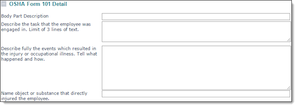 Creating and Updating OSHA Case Files