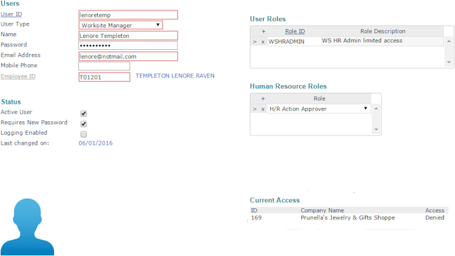 Granting User Access to Former Clients and Employees